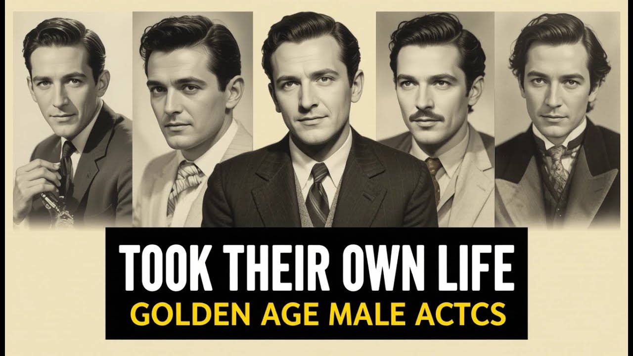 Golden Age Male Actors Who Defined Classic Hollywood Cinema - YouTube