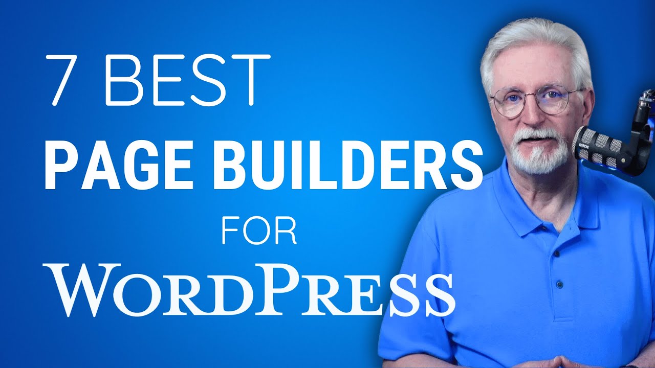 7 Best WordPress Drag and Drop Page Builders - YouTube