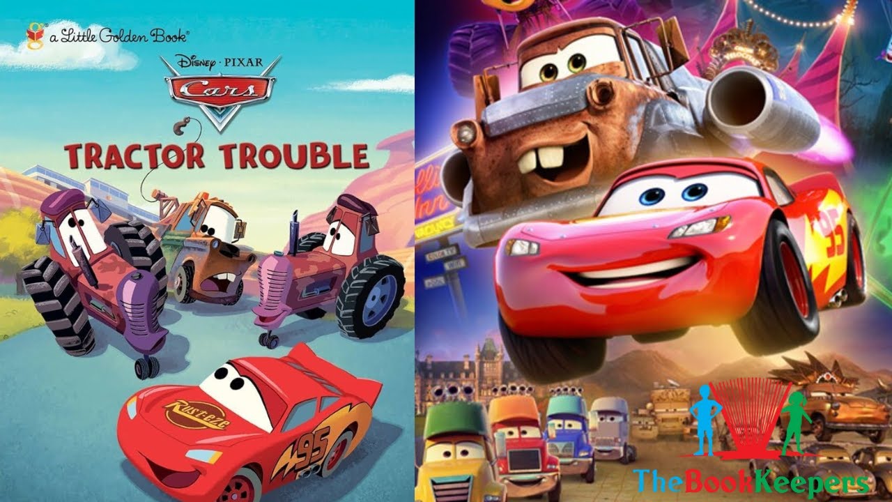 🏎️💨 Kids Book Read Aloud: Disney Pixar Cars : Tractor Trouble - YouTube