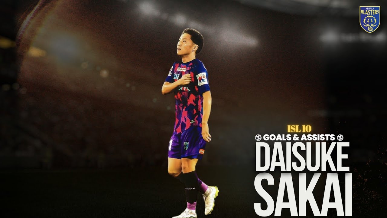 Daisuke Sakai | GOALS & ASSISTS | ISL 10 | KBFC | Kerala Blasters - YouTube