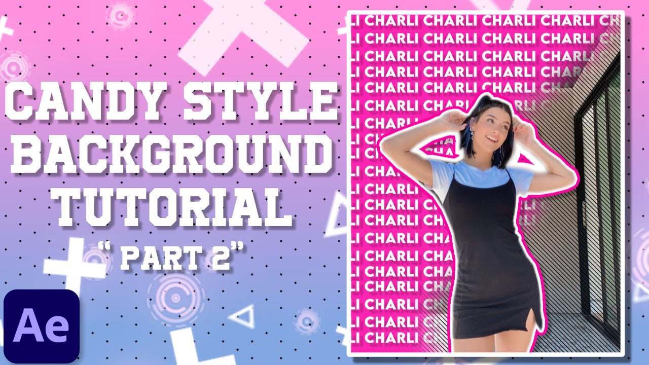 Candy Style Background tutorial After Effects ( part 2 ) - YouTube