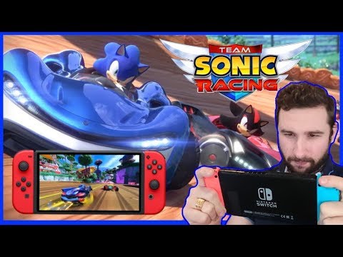 TEAM SONIC RACING SWITCH 🏎️ | GAMEPLAY, SOLO, TEAM, COURSES ...