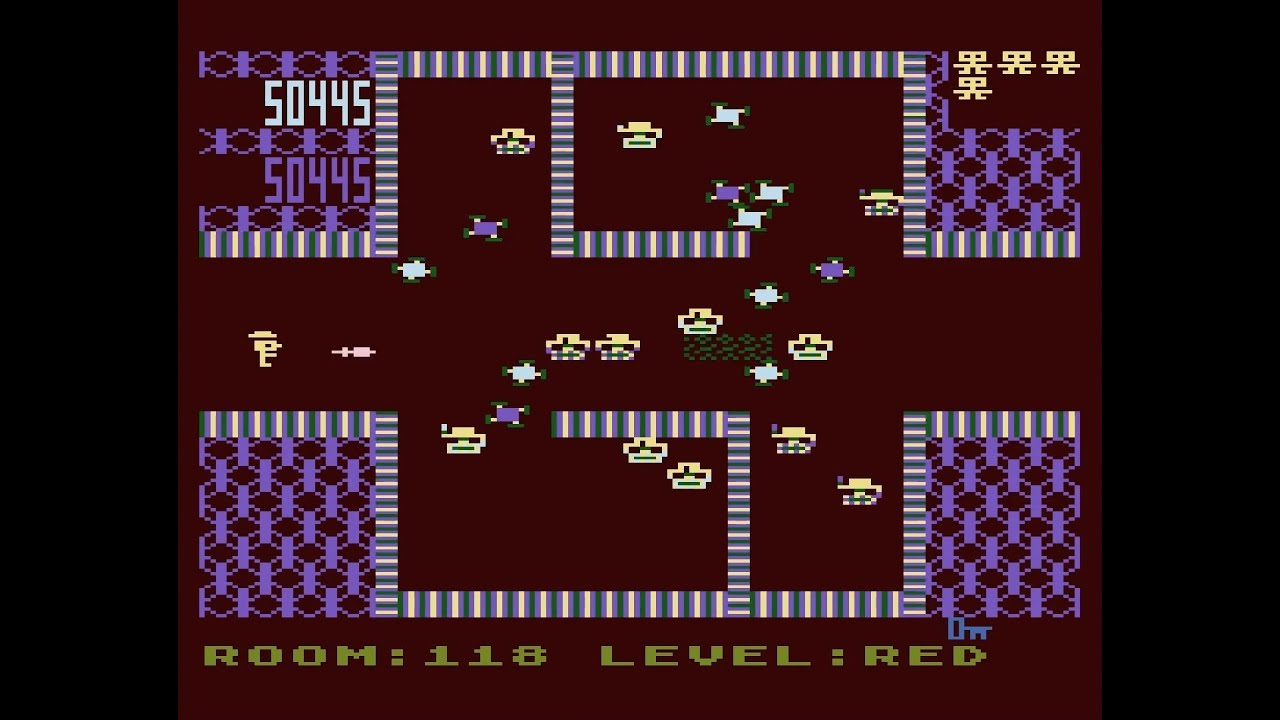 Shamus - (1982) - Atari 8-bit - WIN! - YouTube