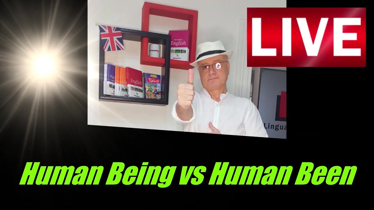 Human being vs human been ! / do you know the difference ? - YouTube