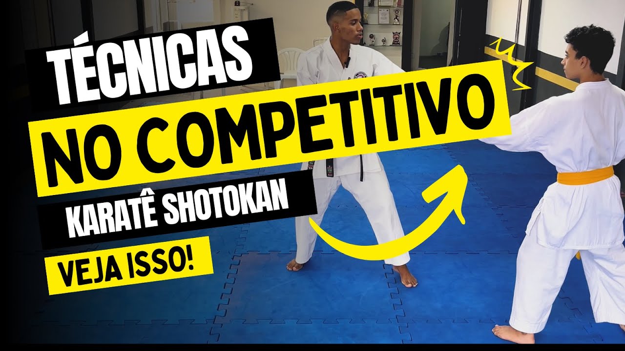 Técnicas Fundamentais Para Karateca No Competitivo | Karatê Õkami - YouTube