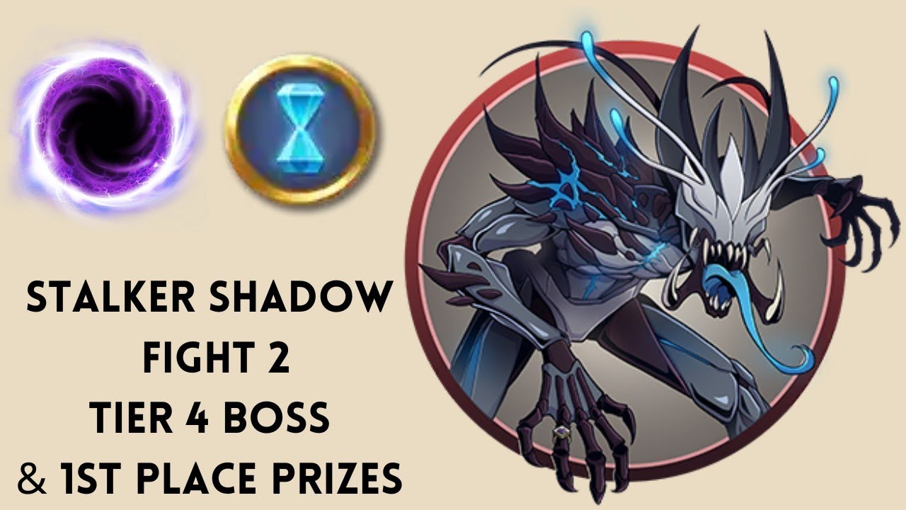 Stalker Shadow Fight 2 - Last Boss Tier 4 || Is He The Toughest ...