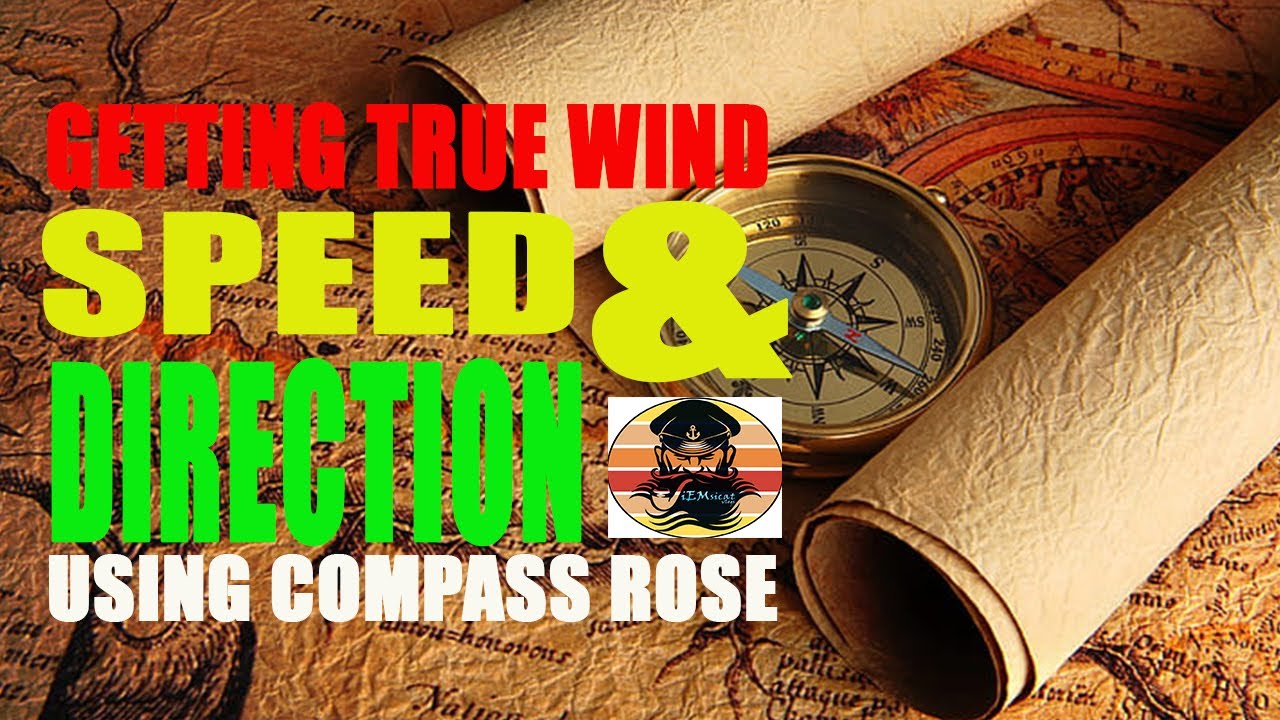 Getting True Wind Speed and Direction using Compass Rose - YouTube