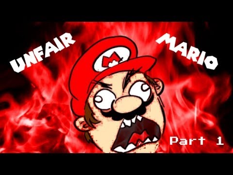 Super Mario Plays Unfair Mario! - Part 1 - YouTube