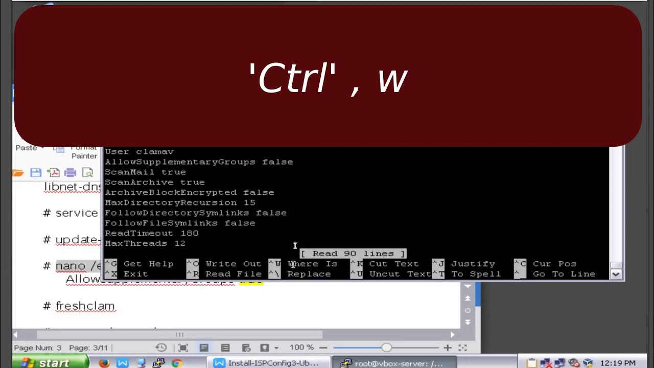 ISPconfig Tutorial Part 1 - Step by Step Installation - YouTube