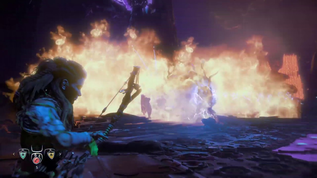 Horizon Zero Dawn™ ULTIMATE CHALLENGE - Fireclaw - YouTube