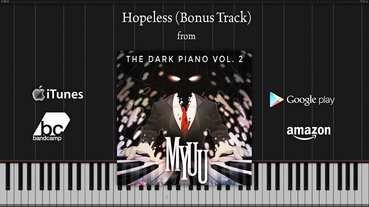 myuu - Hopeless | Piano Tutorial + Sheet Music - YouTube