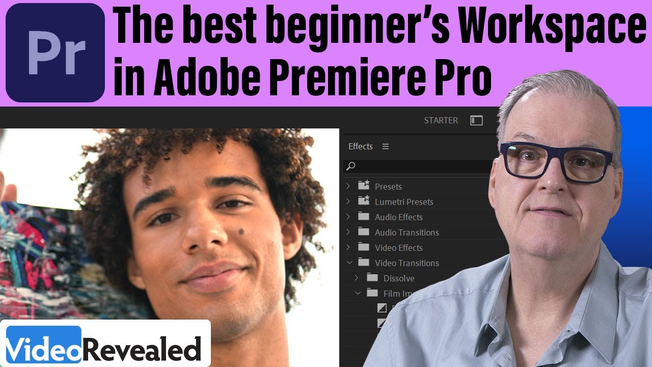 The best beginner's Workspace in Adobe Premiere Pro - YouTube
