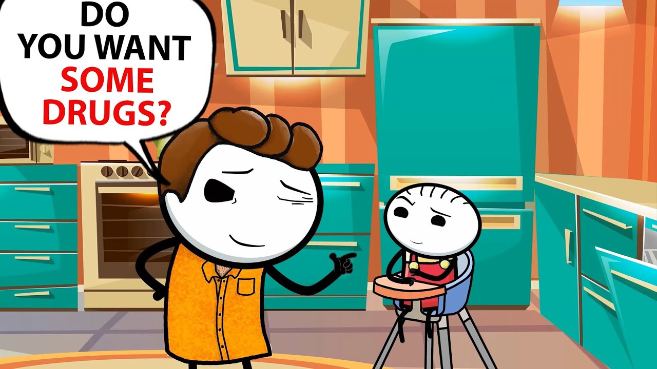 Drugs Are Bad . Right ? | Funny Animated | Funny Cartoon - YouTube