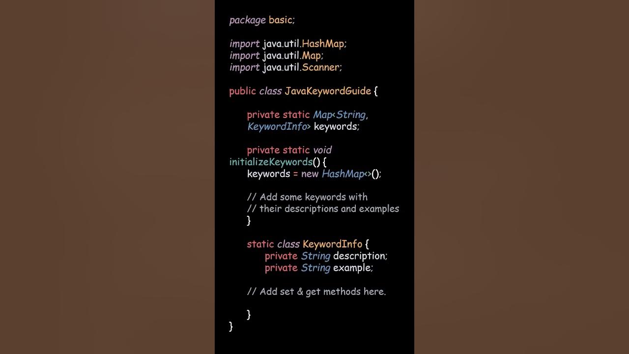 Java Keywords Guide p1 #beginner #java #programming #coding #tutorial #advanced #learning # ...