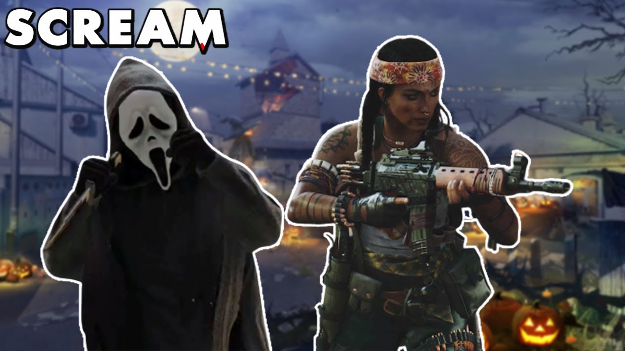 Can I Survive Ghost Face In Scream Deathmatch?! | Call of Duty: Black ...