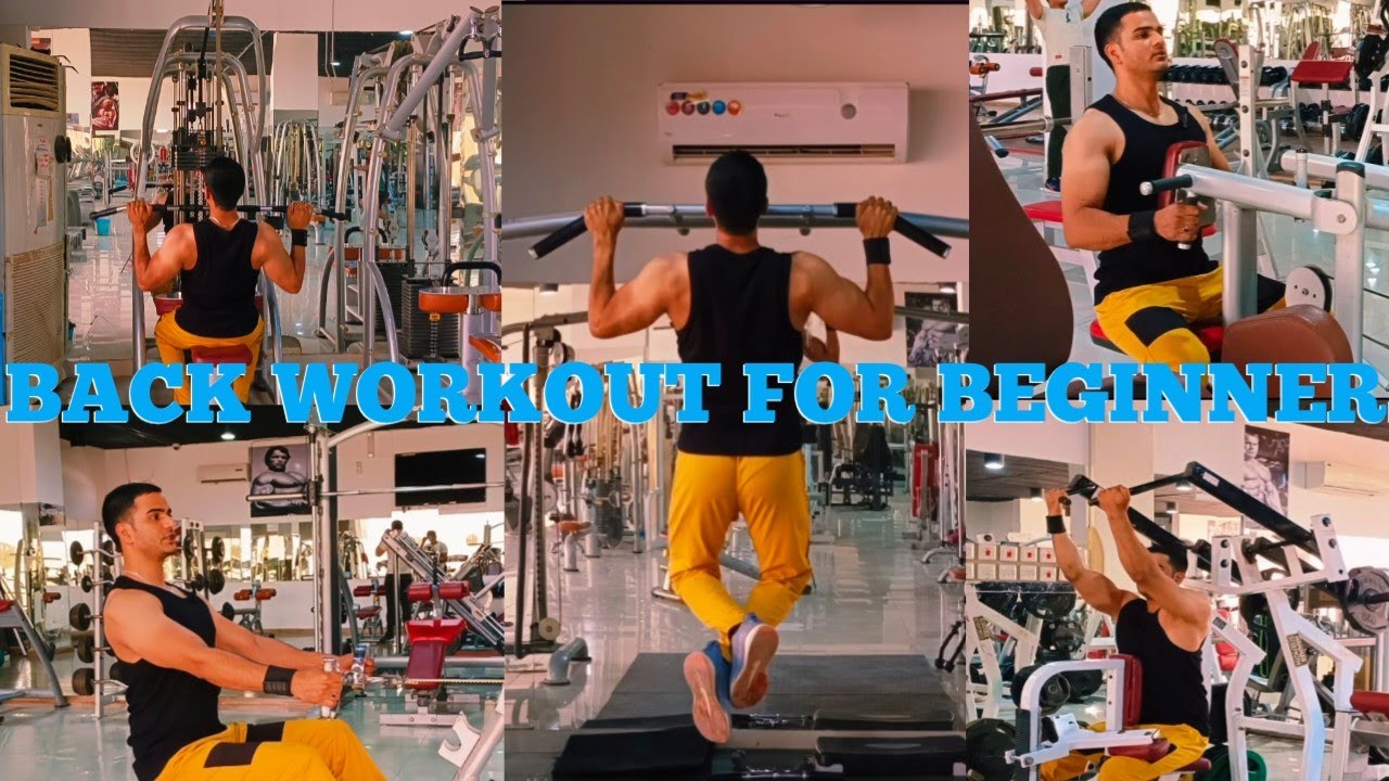 Back Workout For Beginners | Beginners Complete Back Workout - YouTube