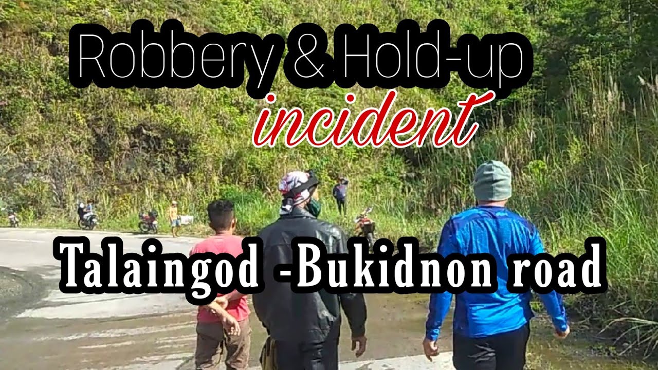 Robbery Hold-up Incident - YouTube