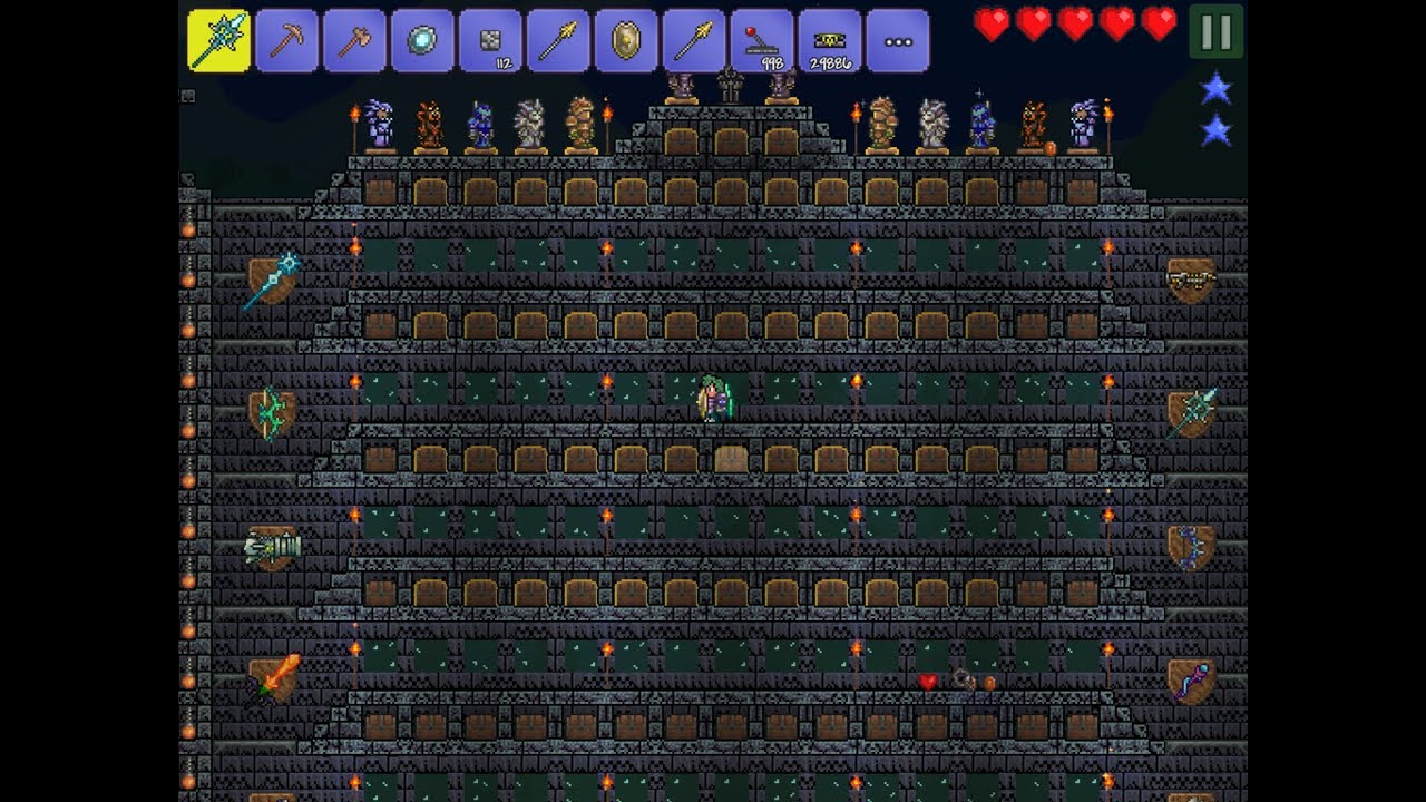 HOW TO DOWNLOAD HACKED WORLDS IN TERRARIA WITHOUT JAILBREAK OR PC ...