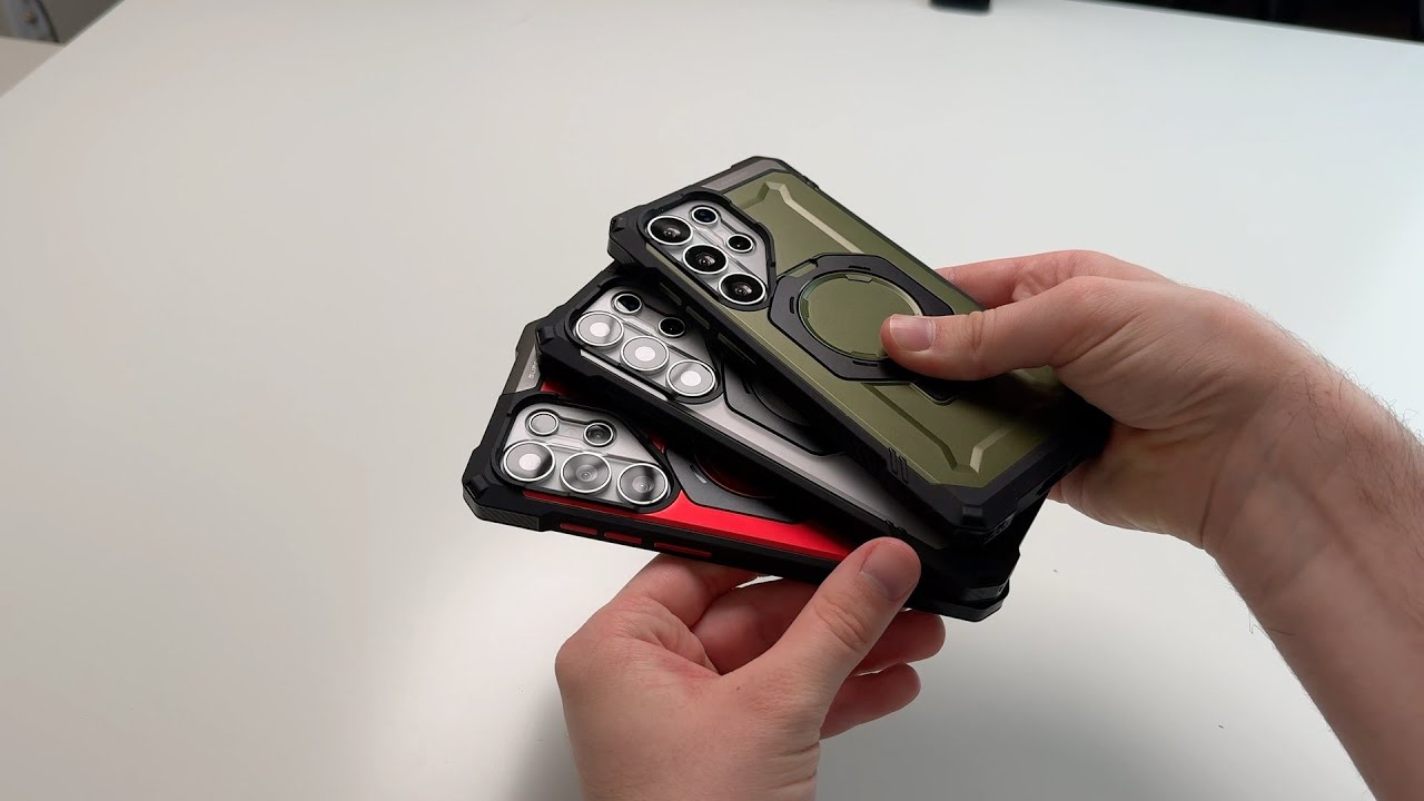 Trying Out Different S25 Ultra UB Grip Cases! - YouTube
