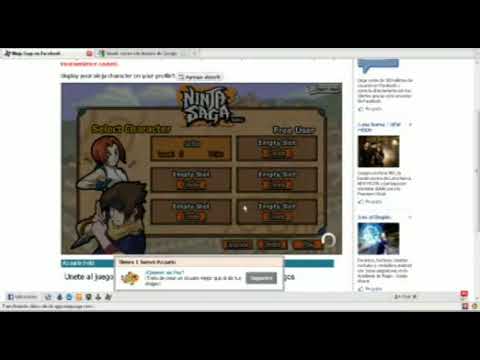 Ninja Saga (facebook) - YouTube