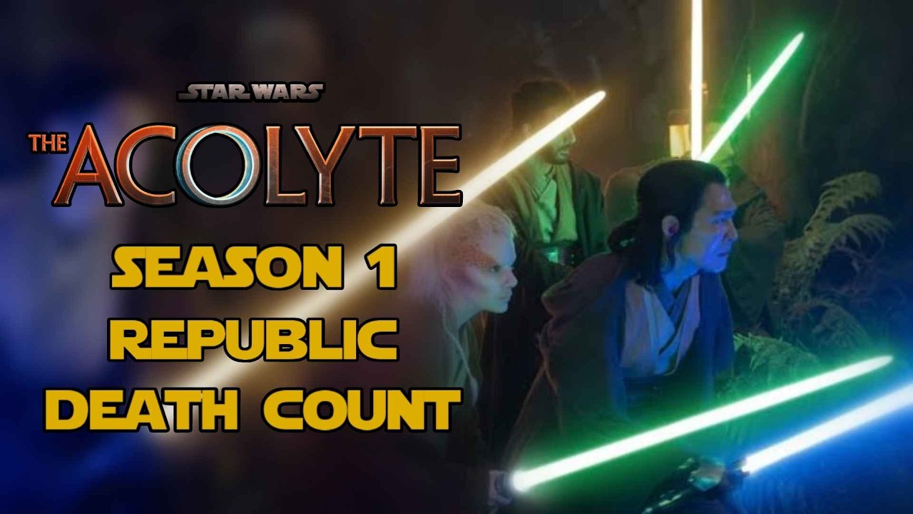 Star Wars: The Acolyte Season 1 Republic Death Count - YouTube