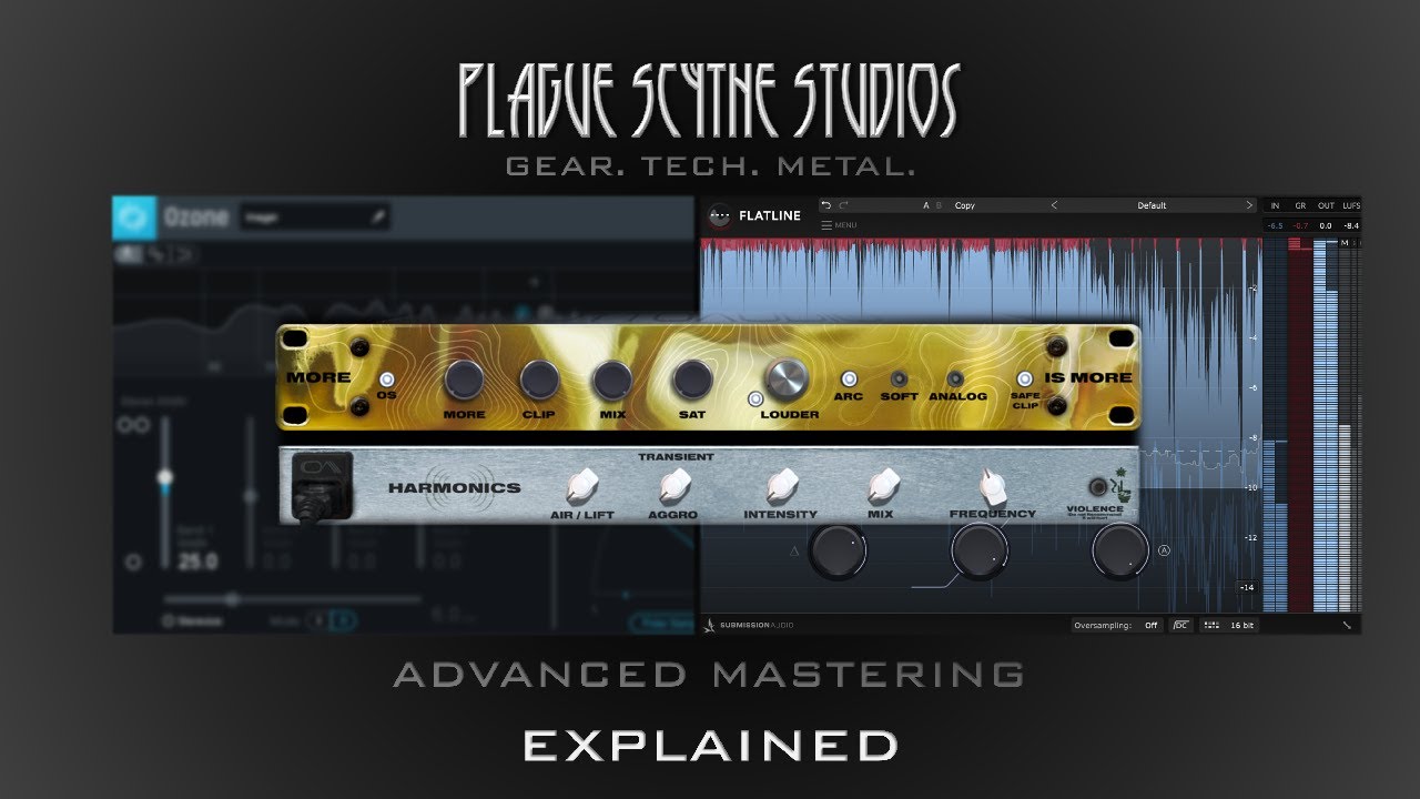 Advanced Mastering: Imaging, Saturation, Clipping - Explained - YouTube