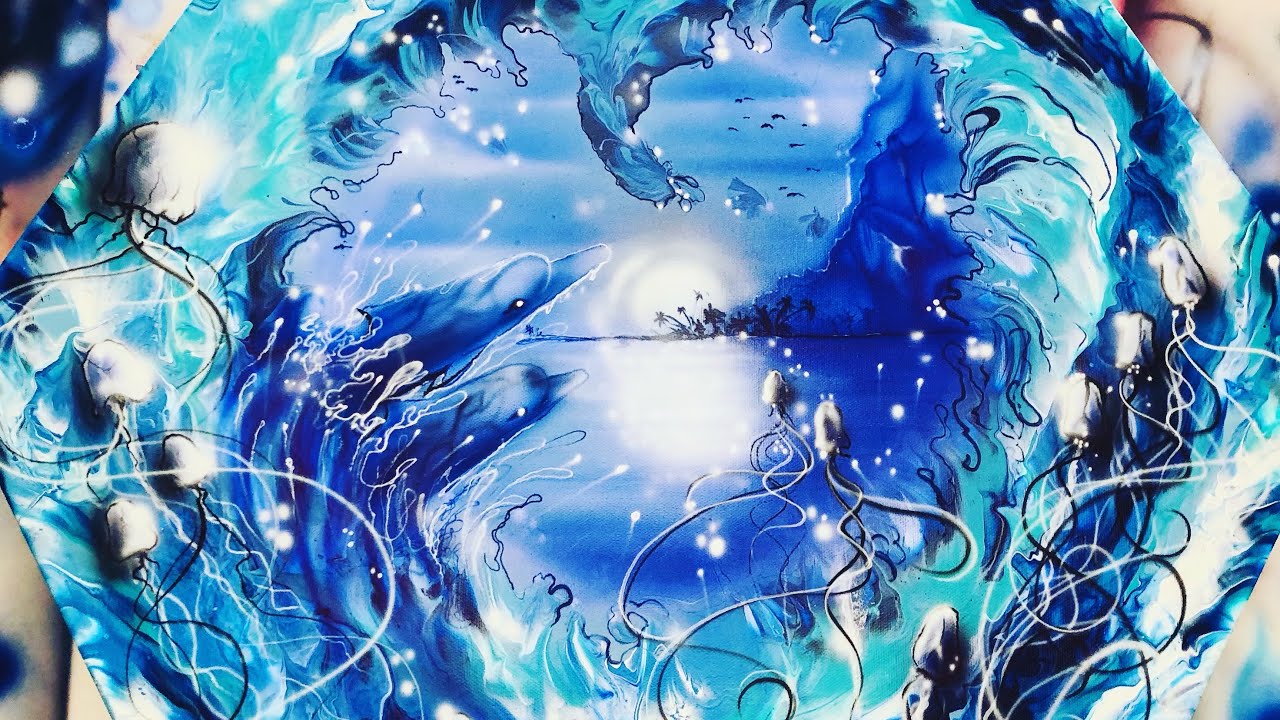 WASN’T EXPECTING THAT~AIRBRUSHED OCEAN DETAIL~ MUST NOT MISS THIS ...
