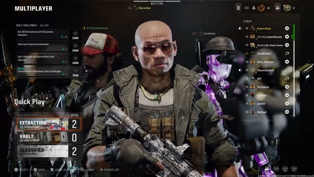 PS5 B06 Hardcore Hardpoint cross Gen with Lazerbrane & Kraz-e kraz ...