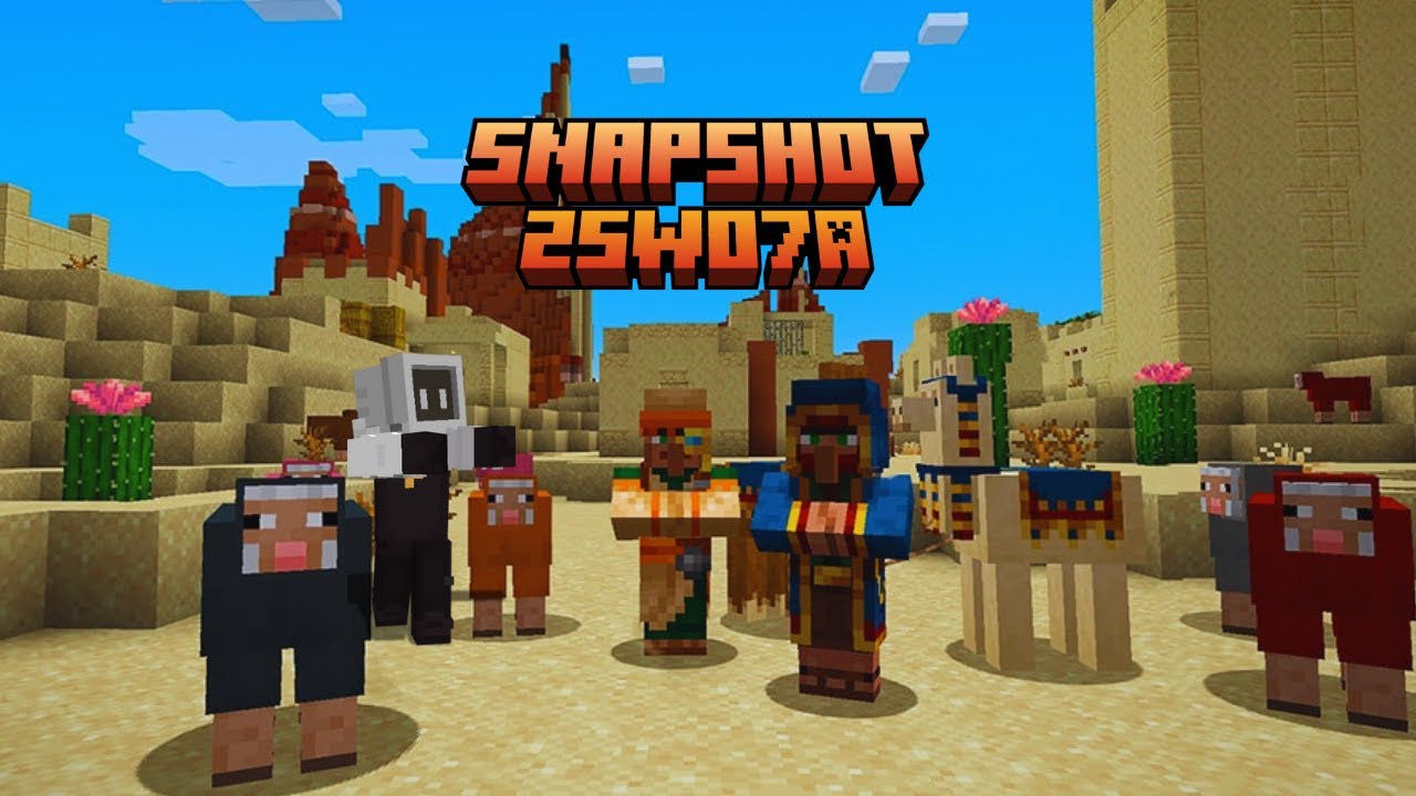 🔍 Novedades en Bloques: ¡Descubre la Snapshot 25w07a! 🐑 - YouTube