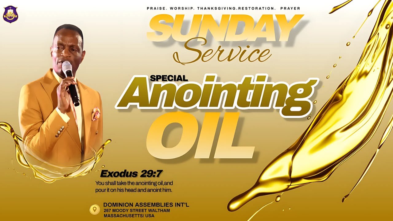 ANOINTING SUNDAY || JAN.19TH.2025 - YouTube
