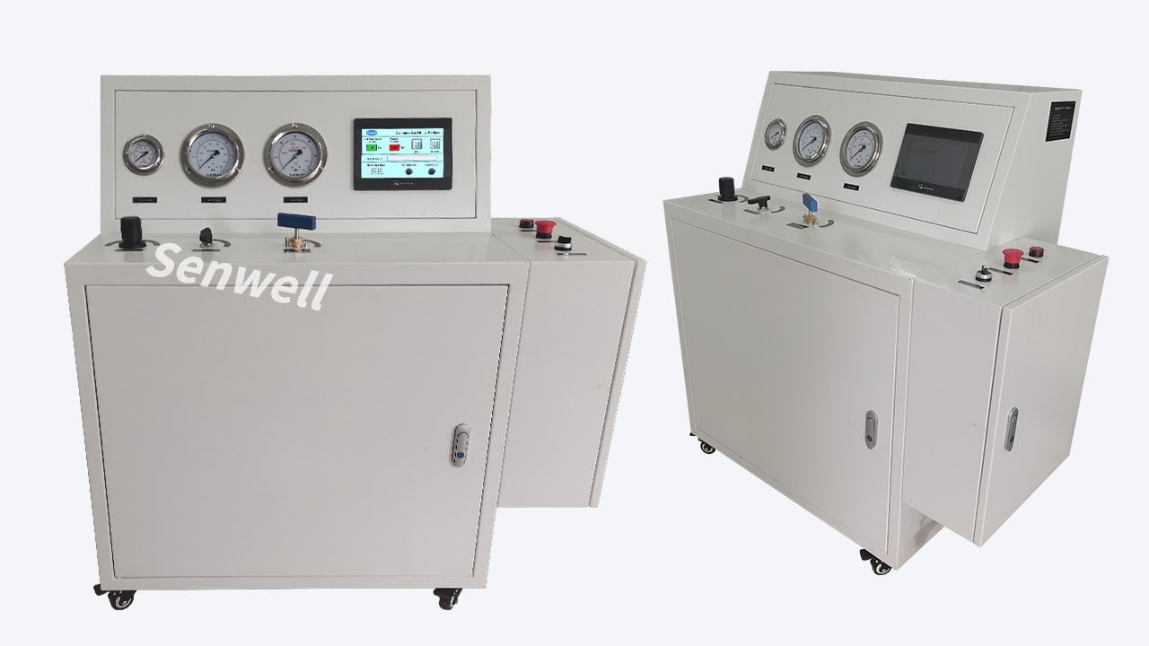 Automatic Hydrogen Oxygen Fill Machine Operation Steps - YouTube