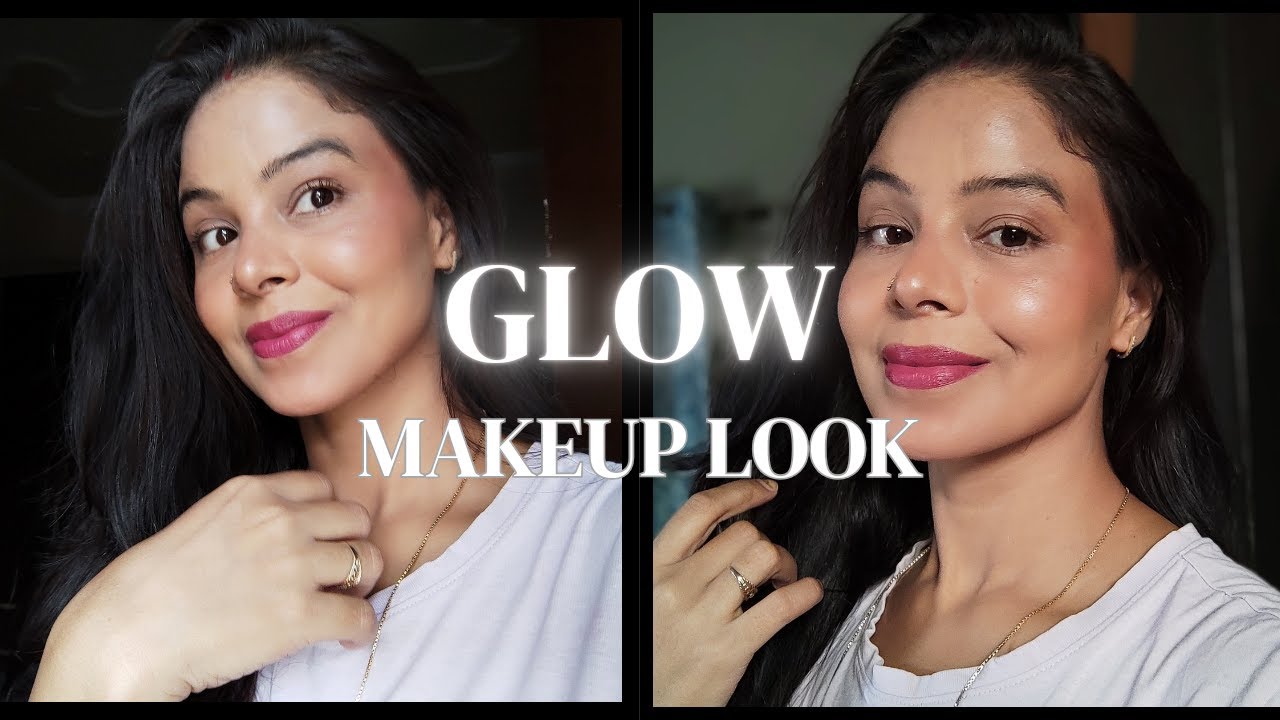 Glossy/ Dewy Makeup Base Tutorials 💕|Makeup Tutorials for beginners ...