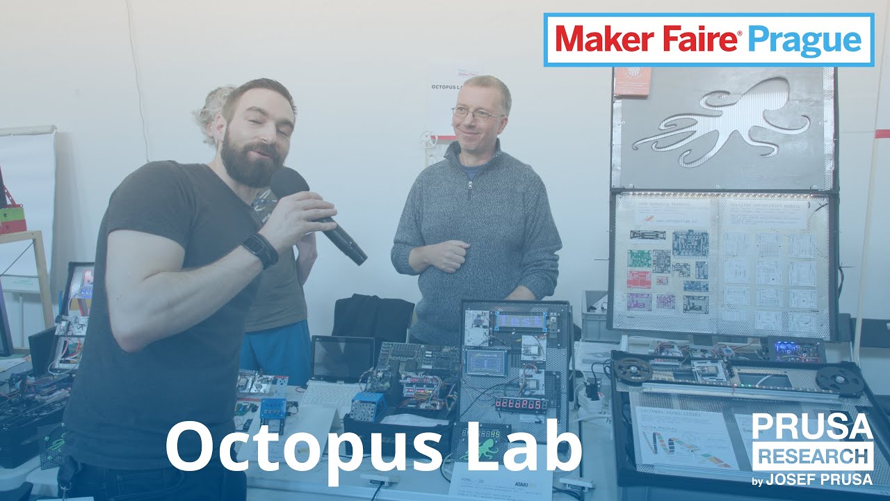 Octopus Lab - Maker Faire Prague 2022 - YouTube