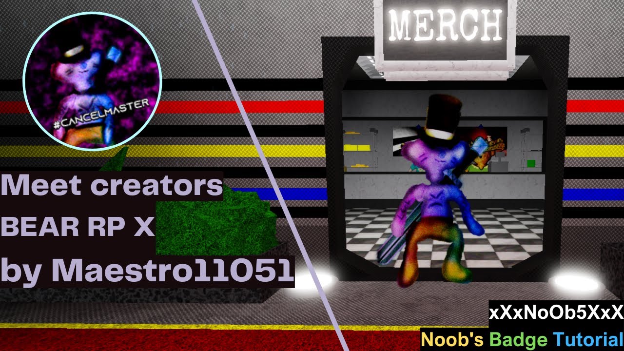 How To Get "Meet creators" Badge in Bear RP X | Bear Roleplay Roblox ...