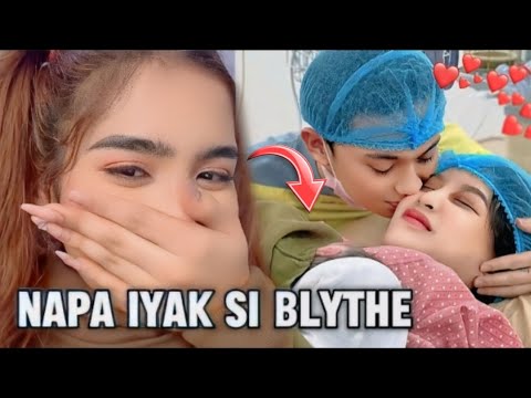 NAPA IYAK SI BLYTHE 🤧🥺😥😭 NG MALAMAN NANGANAK NA SI SABBY! 🩵🩵 ANG DATING KA AGAW KAY YAJI #yabby ...