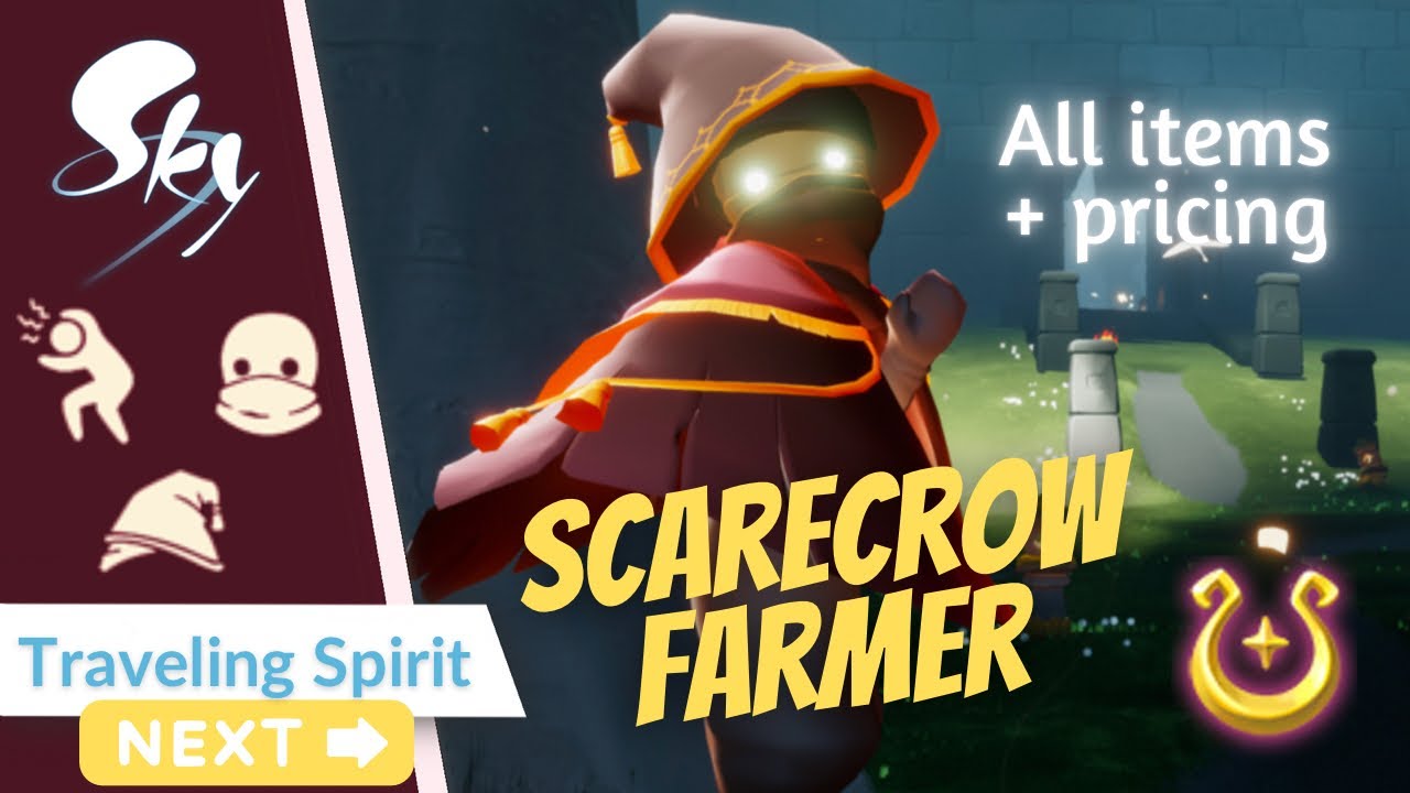 Scarecrow Farmer - Floppy Hat, Bandit Mask + MORE! - Traveling Spirits ...