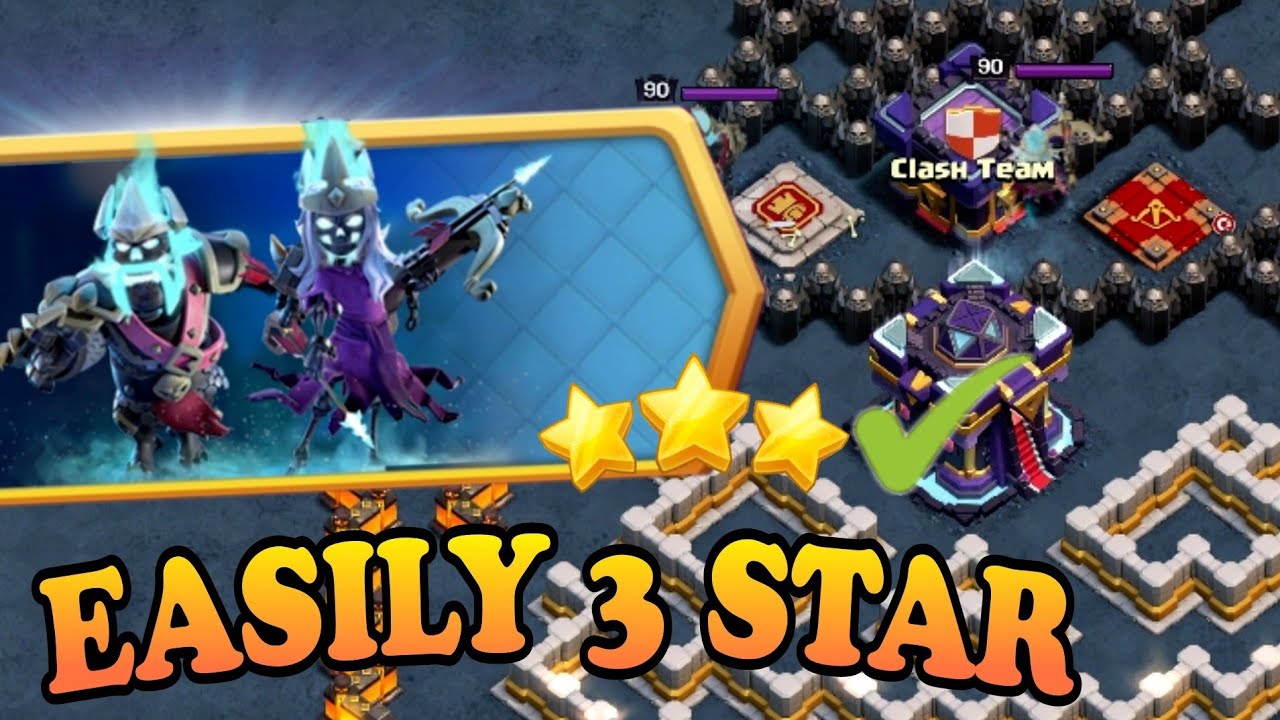 How to 3 star Revenant Royalty challenge ! easily 3 star coc new ...
