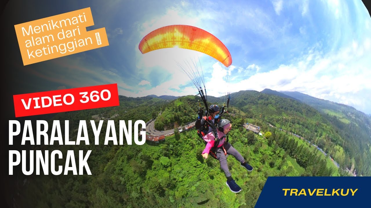 Paralayang Puncak. Menikmati Alam Dari Ketinggian. - YouTube