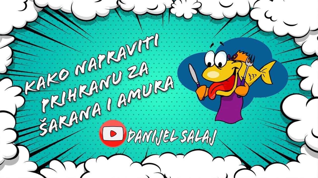 Kako napraviti prihranu za šarana i amura - YouTube
