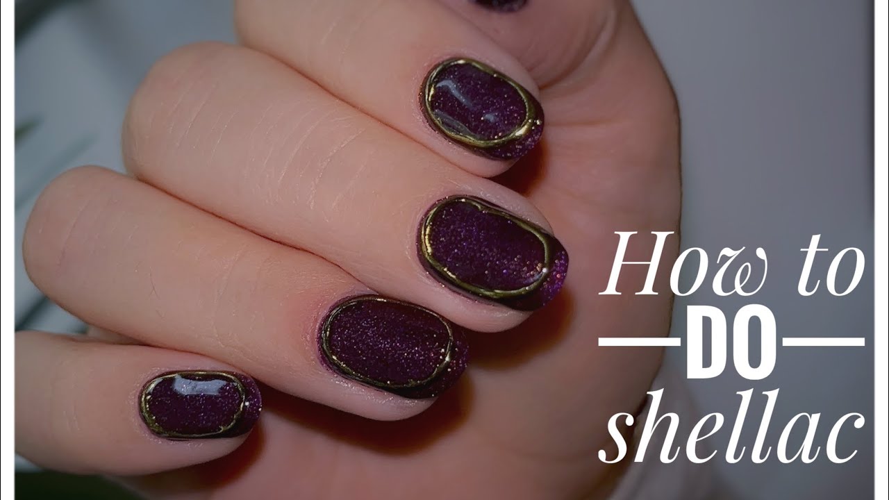 Shellac Nails STEP BY STEP Part 1 🌈 | LINA LOOP NAILS #nails #nailart # ...