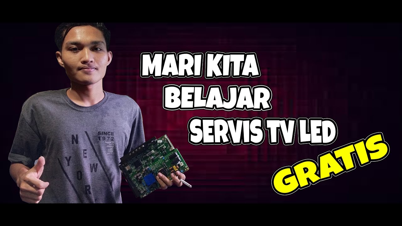 BELAJAR Memperbaiki Tv LED Mati Total - YouTube