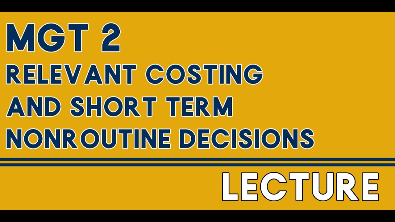 Relevant Costing YouTube relevant-costing-youtube