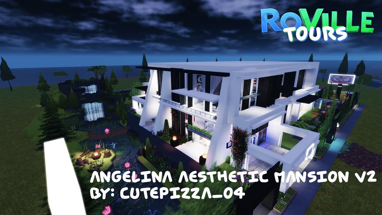 Angelina Aesthetic Mansion V2 By CutePizza_04| Roblox Roville | Roville ...