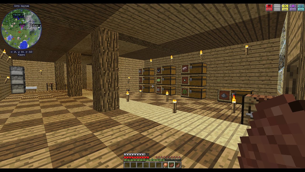 Minecraft Mod survival EP7: base complete 1/2 - YouTube
