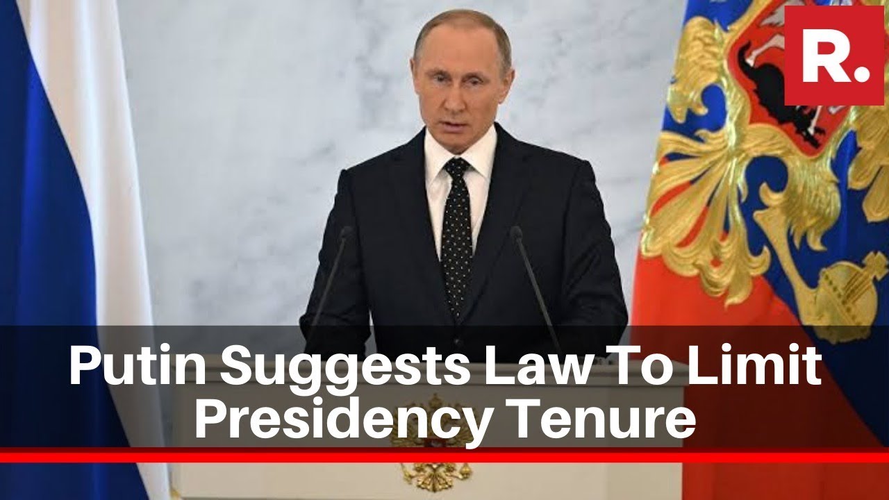 Russian President Vladimir Putin Suggests Law To Limit Presidency ...