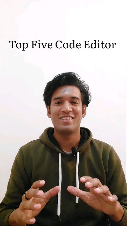 Top Five Code Editor For the Windows! #coding #codeeditor - YouTube