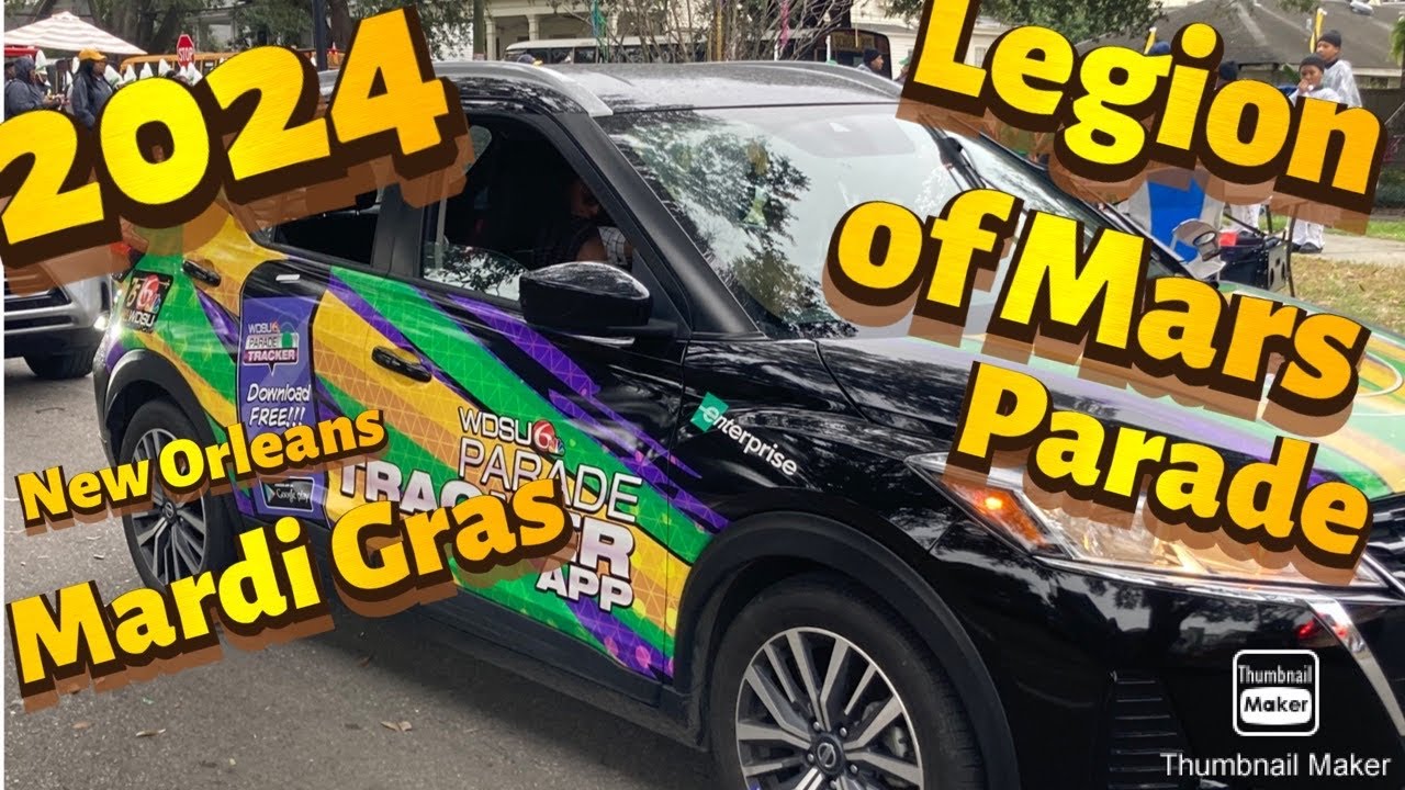 2024 Legion of Mars New Orleans Mardi Gras Parade - YouTube