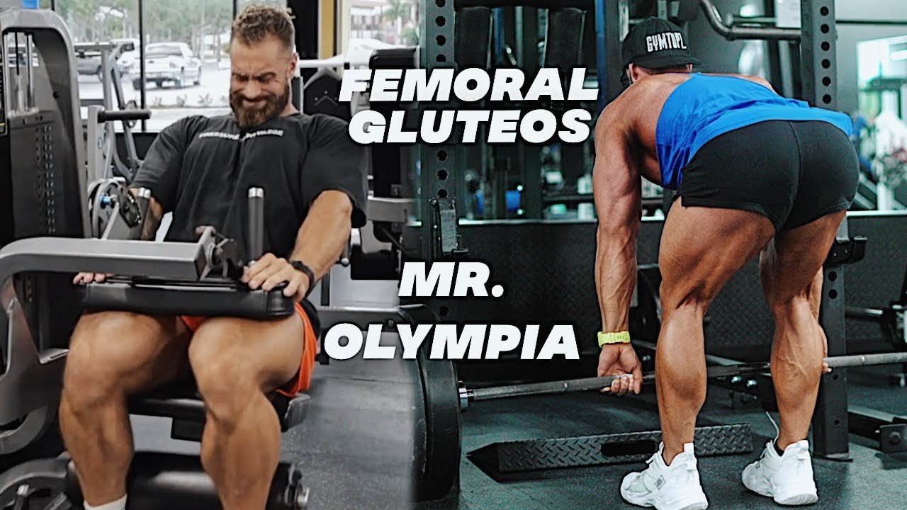 Hice la RUTINA DE FEMORAL Y GLUTEOS del Mr. Olympia Chris Bumstead ...