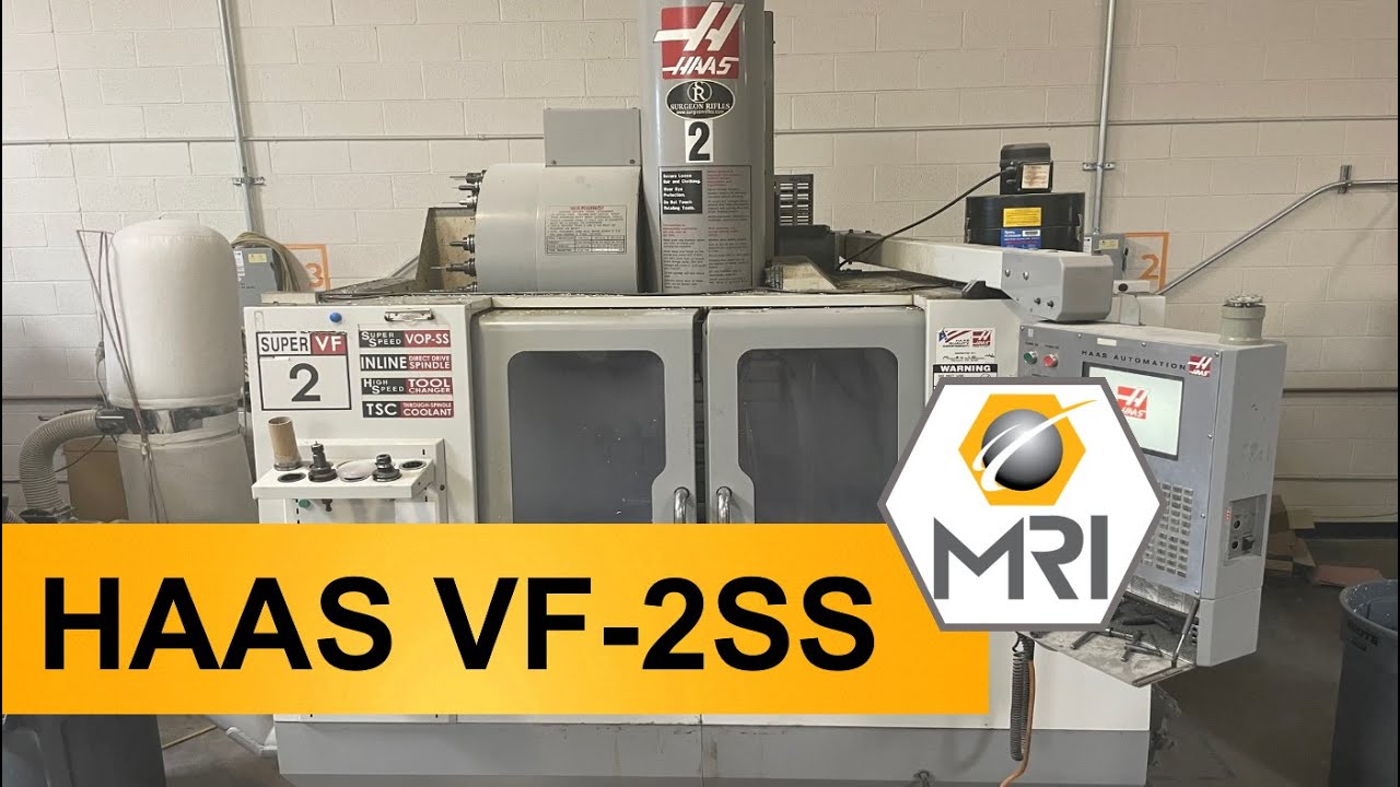 2006 HAAS-VF-2SS CNC VERTICAL MACHINING CENTER - YouTube