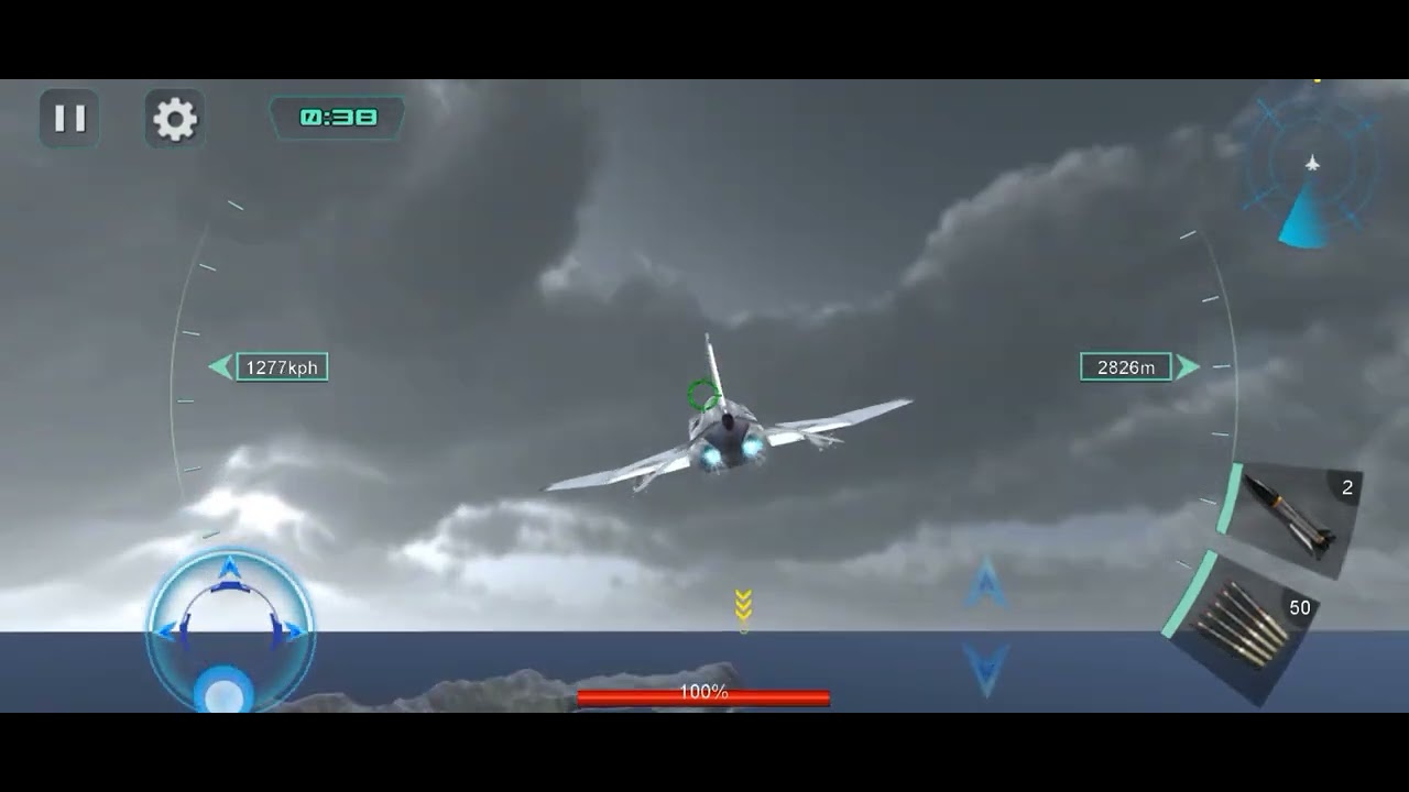 Sky Fighters 3D game play - YouTube